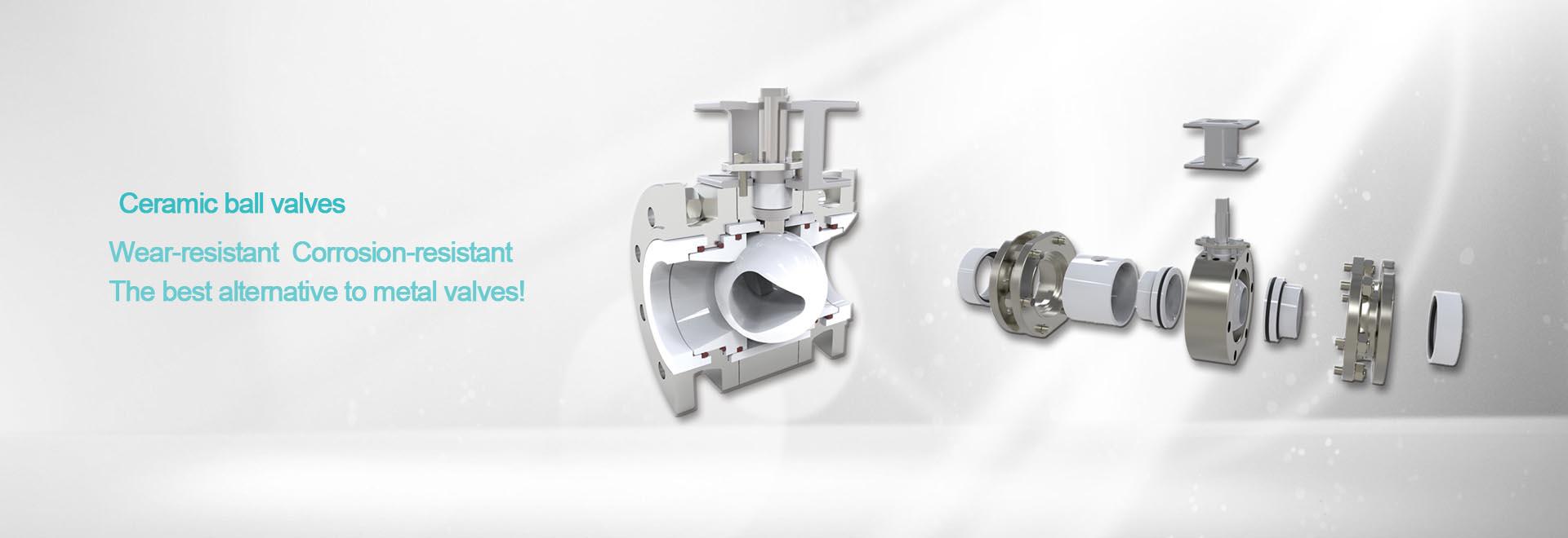 wear-resisting and corrosion-resisting ceramic ball valve Manufacturer